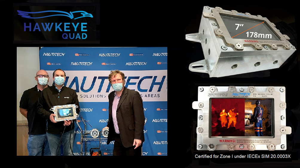 Engineering team behind Hawkeye Quad 7" Smart Display - Nautitech ...